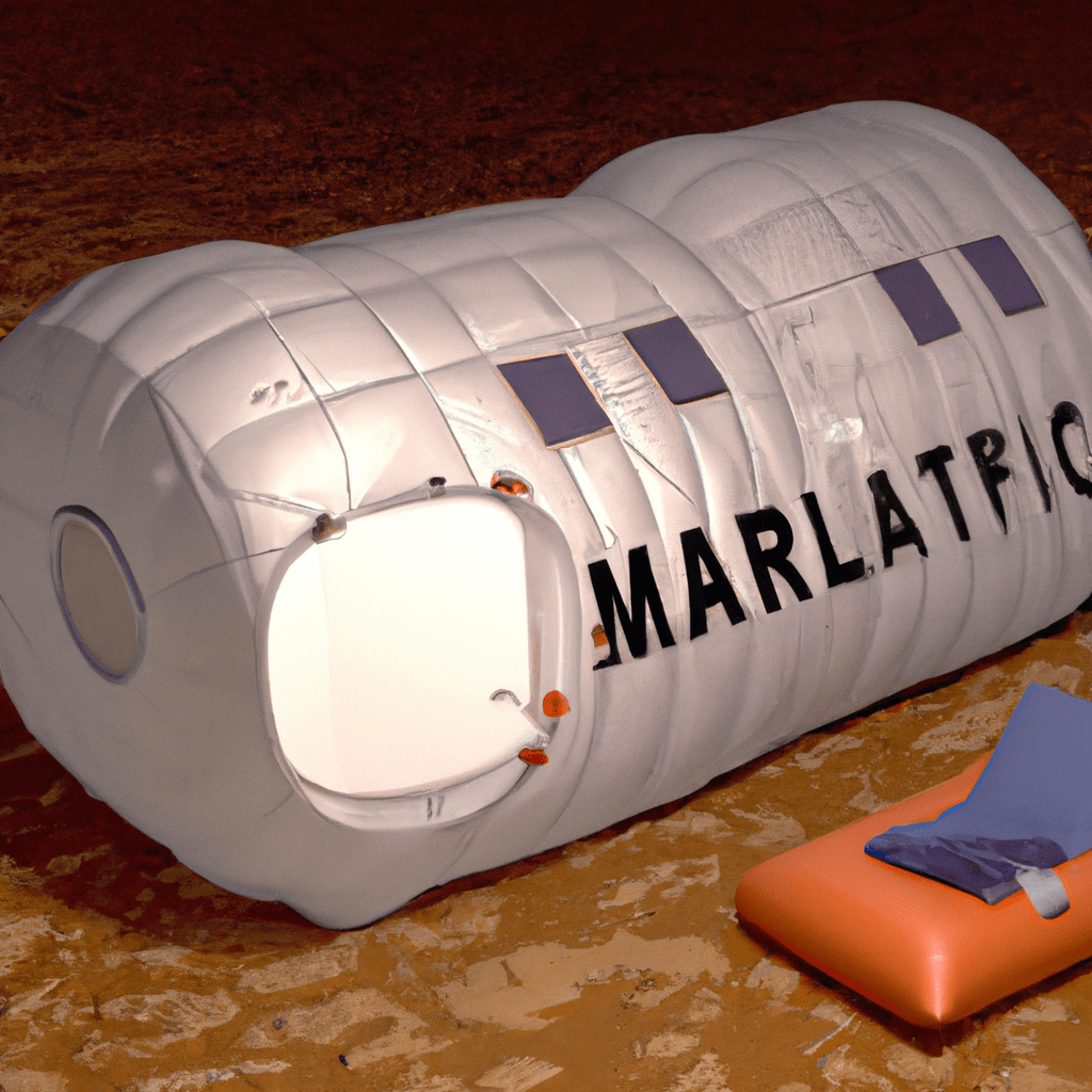 Weirk en Marte descubre que los refugios inflables podrían ser el futuro hogar de los humanos en ...