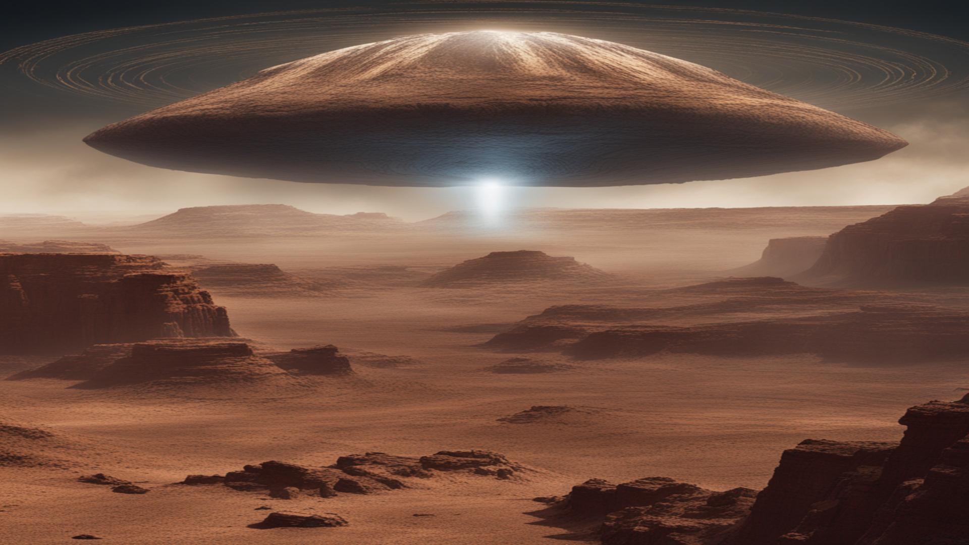 Descubren los secretos de las majestuosas mesetas volcánicas en Marte ...